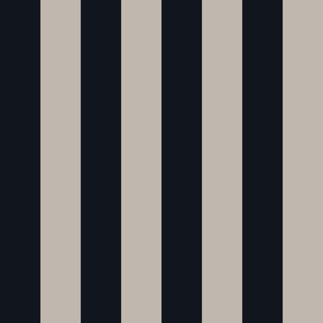 Stripes Black & Beige fabric - juliesfabrics - Spoonflower