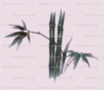 bamboo_pixel fabric - ekatrina - Spoonflower