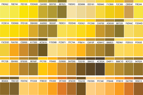 Color Map Yellow Gold 02_Miss Chiff Designs fabric - misschiffdesigns ...