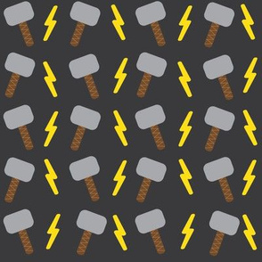 Thor Pattern wallpaper - beckahlk - Spoonflower