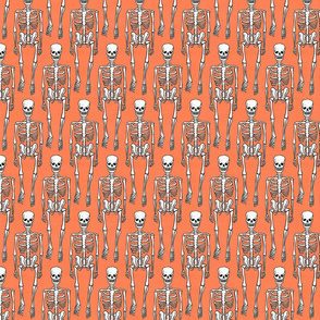 Skeleton Fabric - Spoonflower