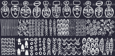 inuit by inuk Design fabric - livaurora - Spoonflower