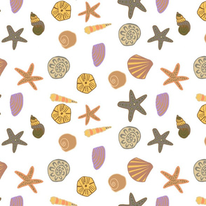 happy shells | Spoonflower