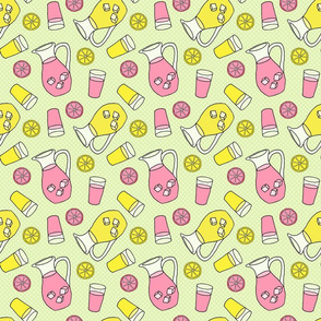 Pink Lemonade Pattern - Spoonflower