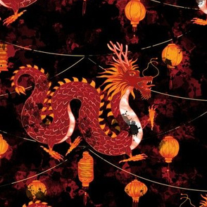 Chinese Fire - Spoonflower