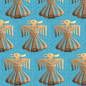 Native American Silver Phoenix - Spoonflower