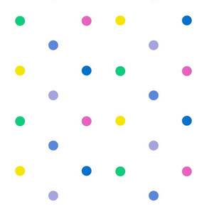 Mini Dot Sprinkles in Birthday Kisses - Spoonflower