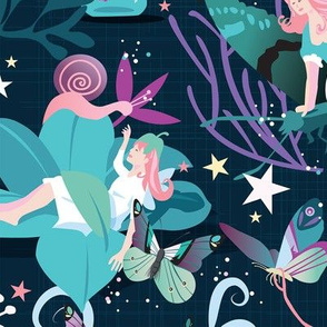 Butterfly princess - Spoonflower