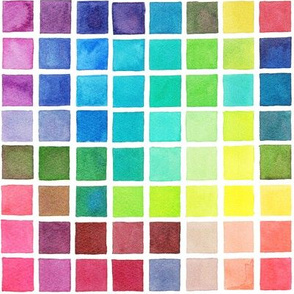 Colour chart #1 - Spoonflower