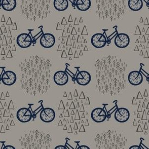 Scandinavian Outdoor Adventure Bikes - - Spoonflower