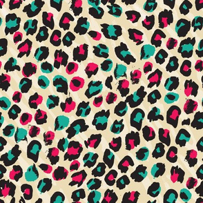 Leopard print fun - Spoonflower