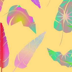 feather explosion - Spoonflower