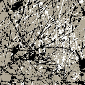 Jason Pollock inspired pattern - Spoonflower