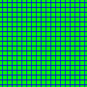 Neon Checker 4 - Spoonflower