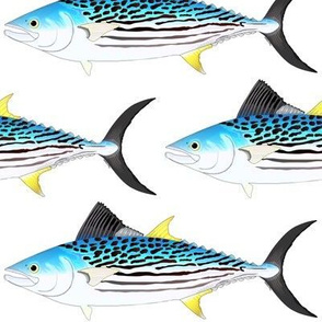 Leaping Bonito | Spoonflower