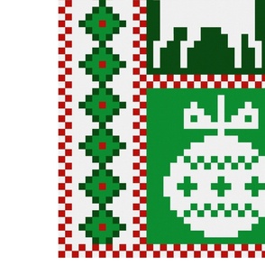 Christmas Sweater Panel | Spoonflower