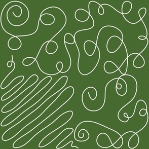 Jolly Walkway Tree Top | Spoonflower