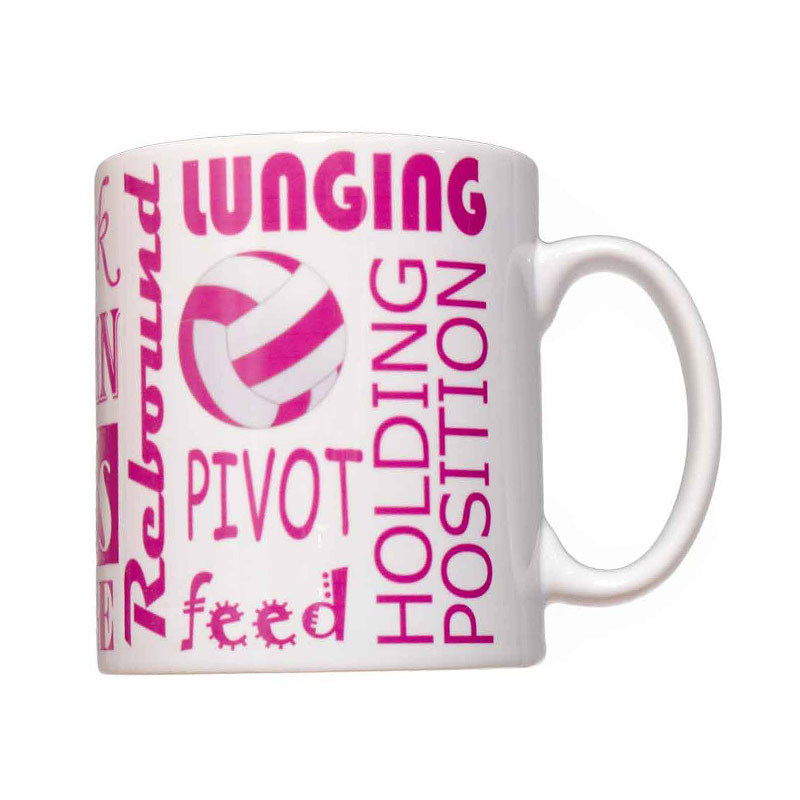 Netball Text Mug | Sporting-Gifts