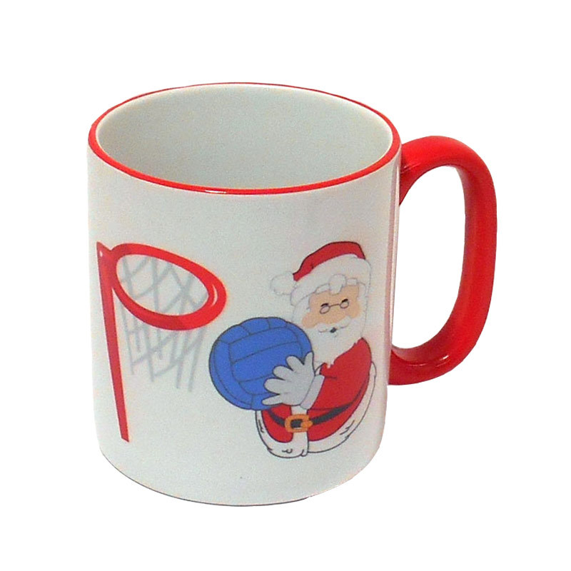 Christmas Netball Mug | Sporting-Gifts