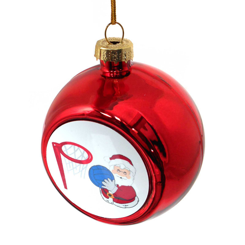 Christmas Netball Mini Bauble | Sporting-Gifts