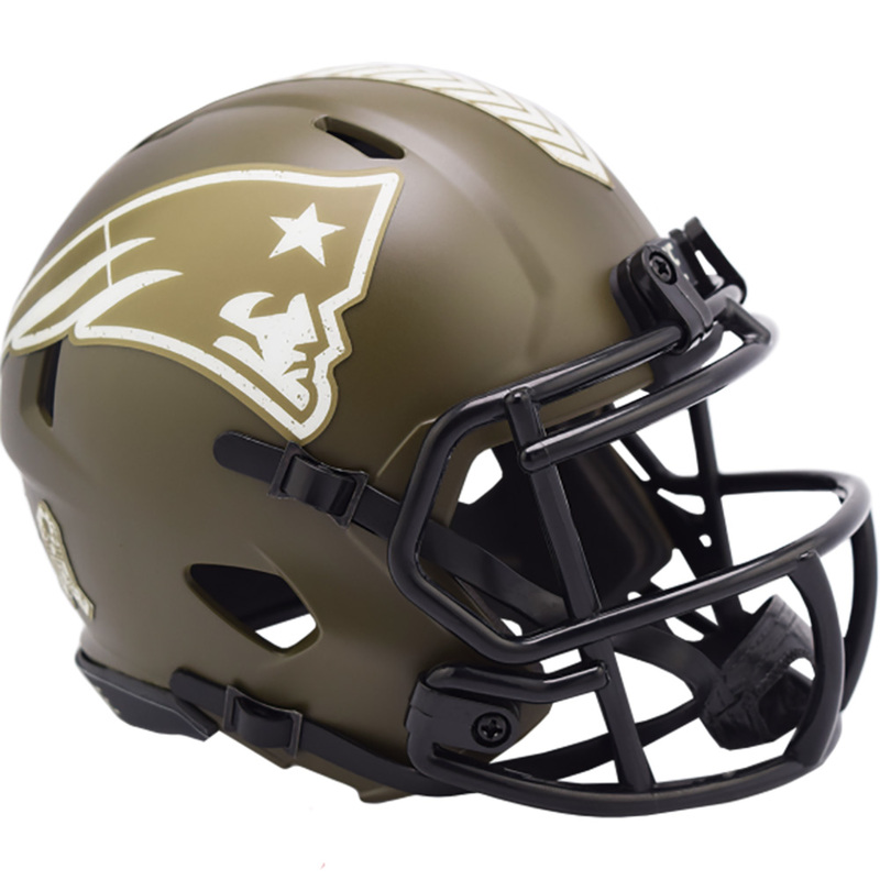 Mini Helmets Nfl Nfl New England Patriots Chrome Mini Hover Helmet
