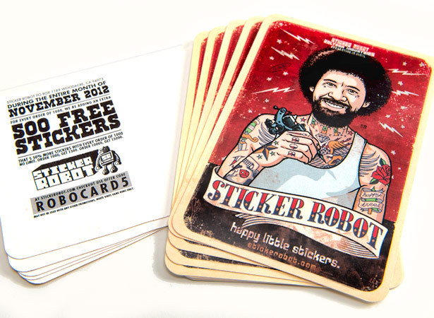 Custom Sticker Postcards - Personalized Vinyl Postcard Stickers For ...