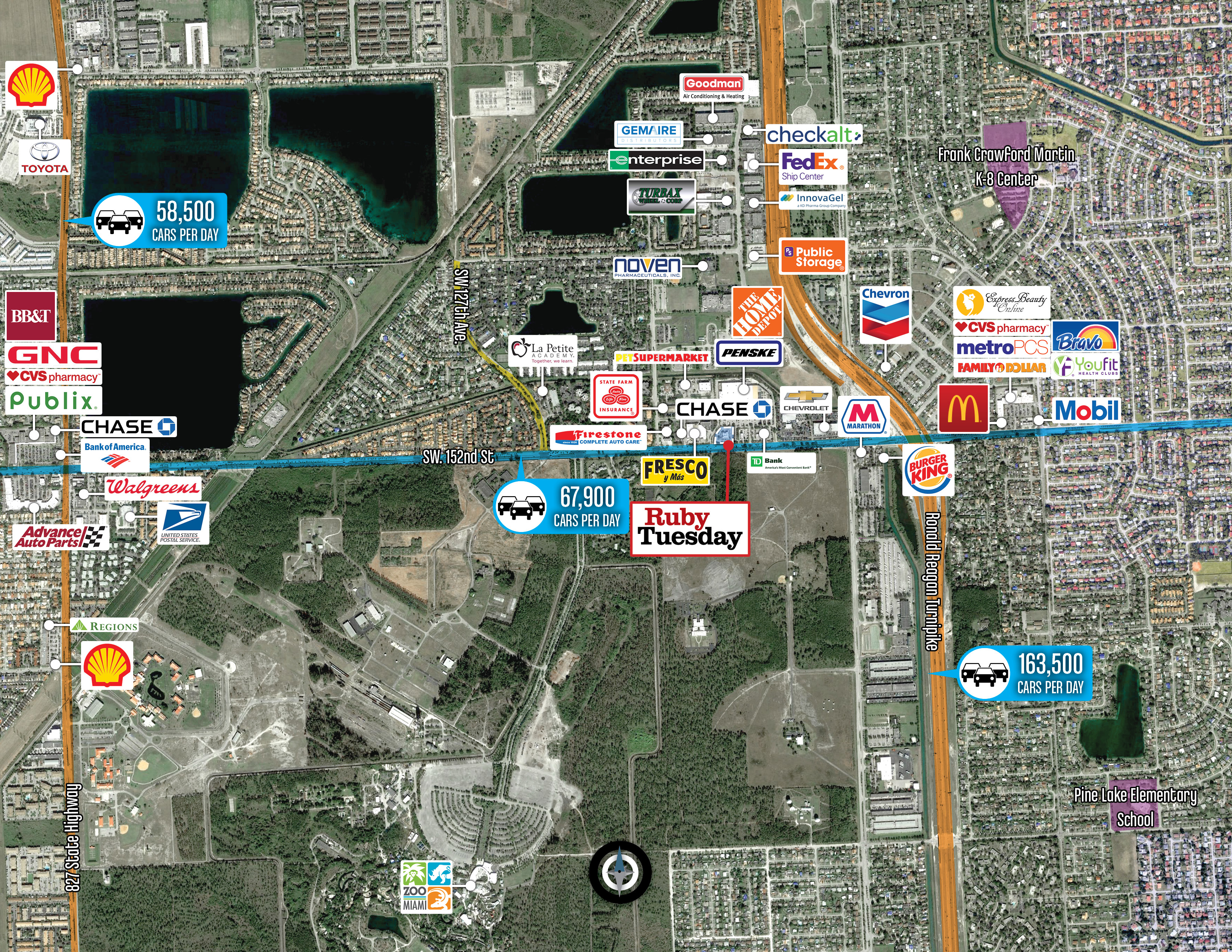 Miami,FL - Ruby Tuesday | Retail investment sale in Miami, Florida - SRS
