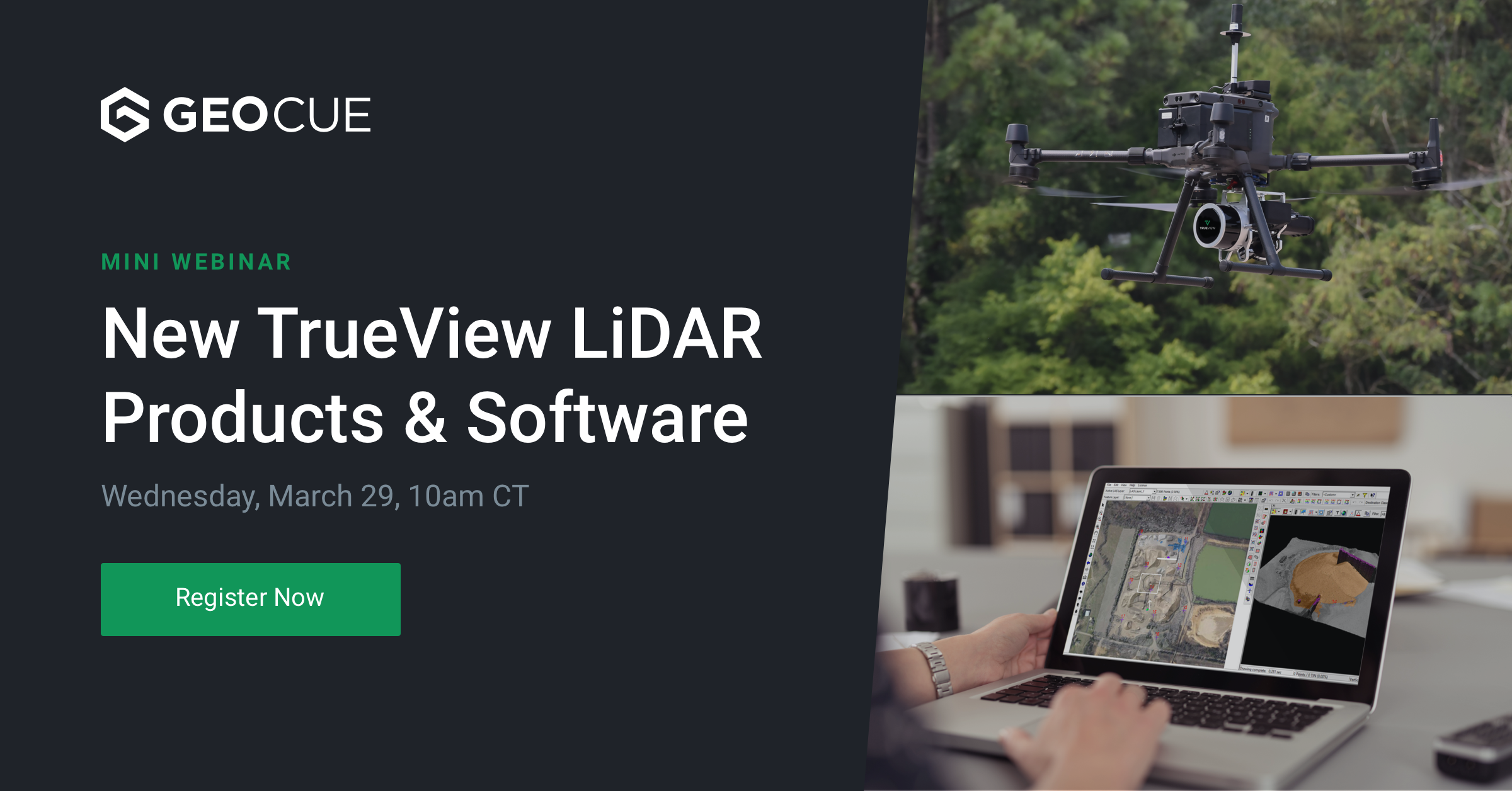 New TrueView LiDAR Products & Software Webinar