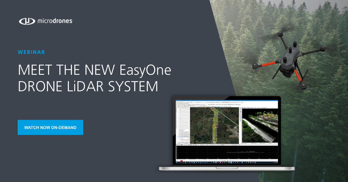Meet the EasyOne Drone LiDAR System
