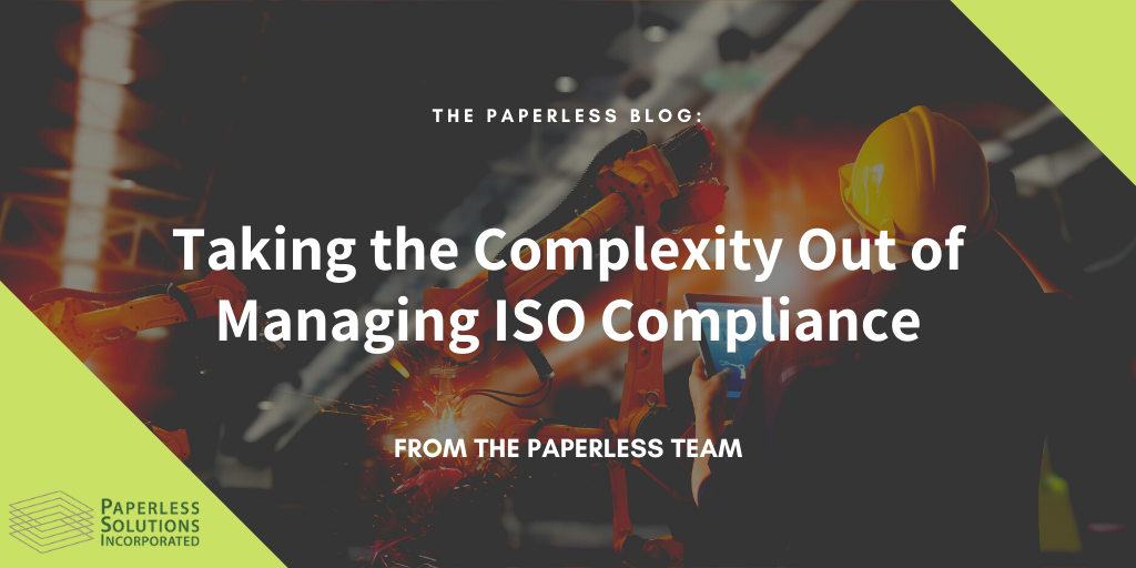 Taking the Complexity Out of Managing ISO Compliance