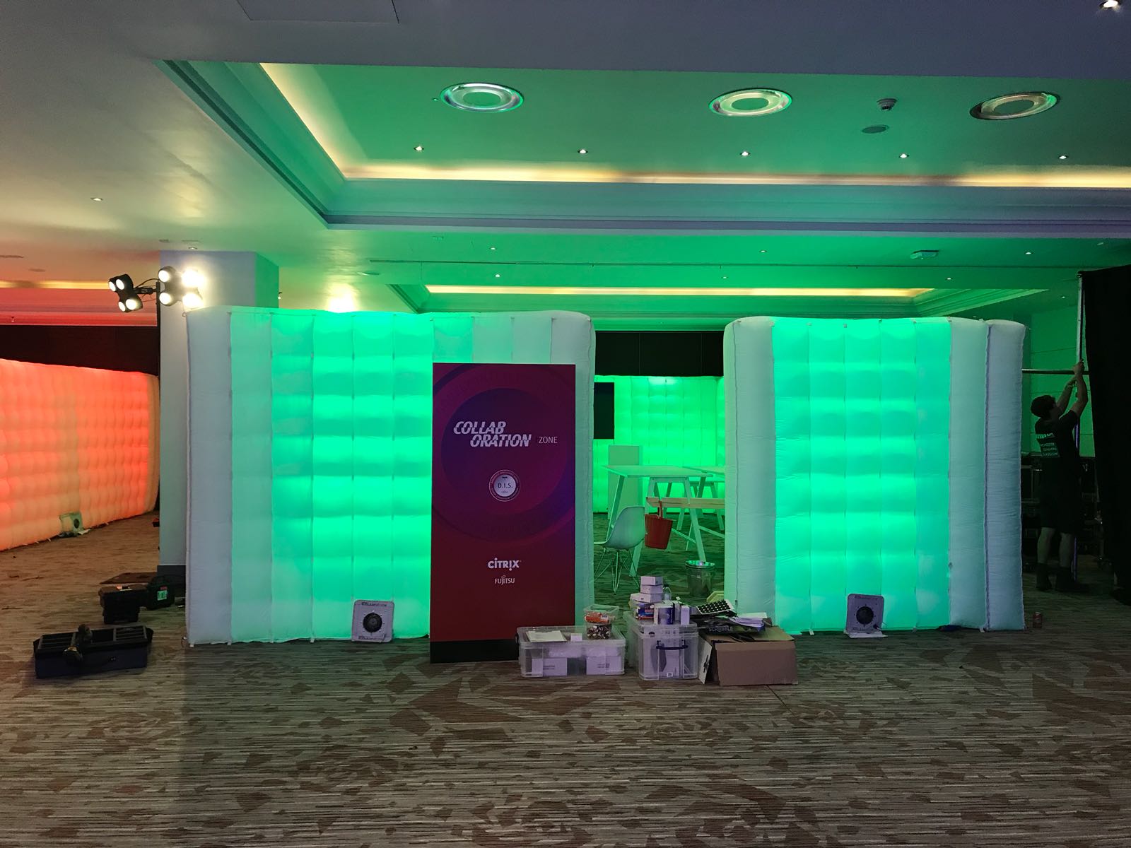 Inflatable Indoor Structures