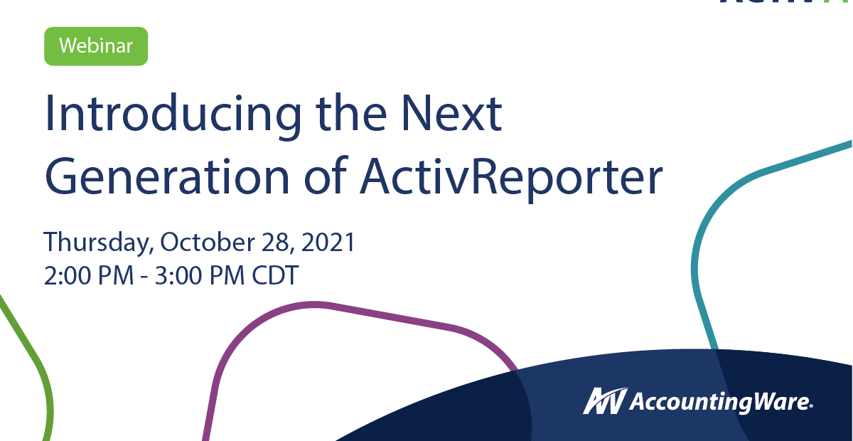 Webinar - ActivReporter G2