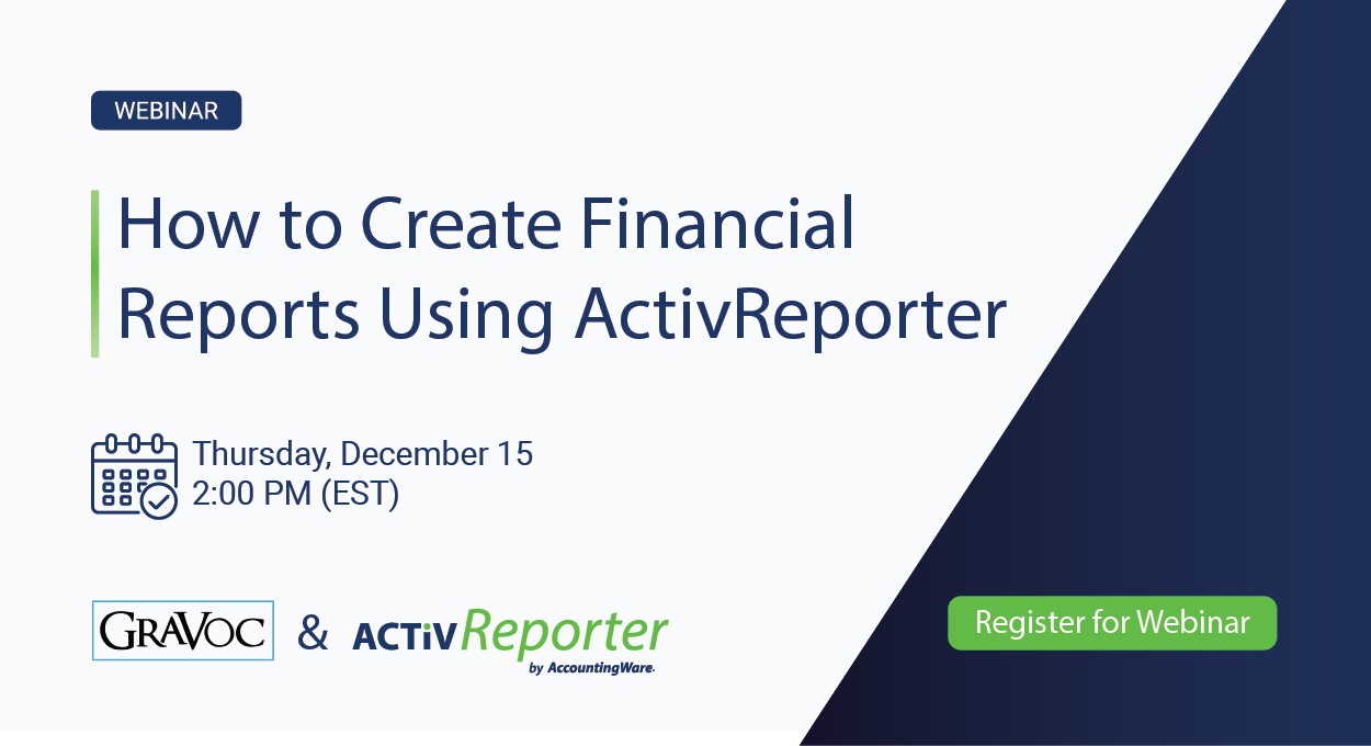 GraVoc & ActivReporter Webinar