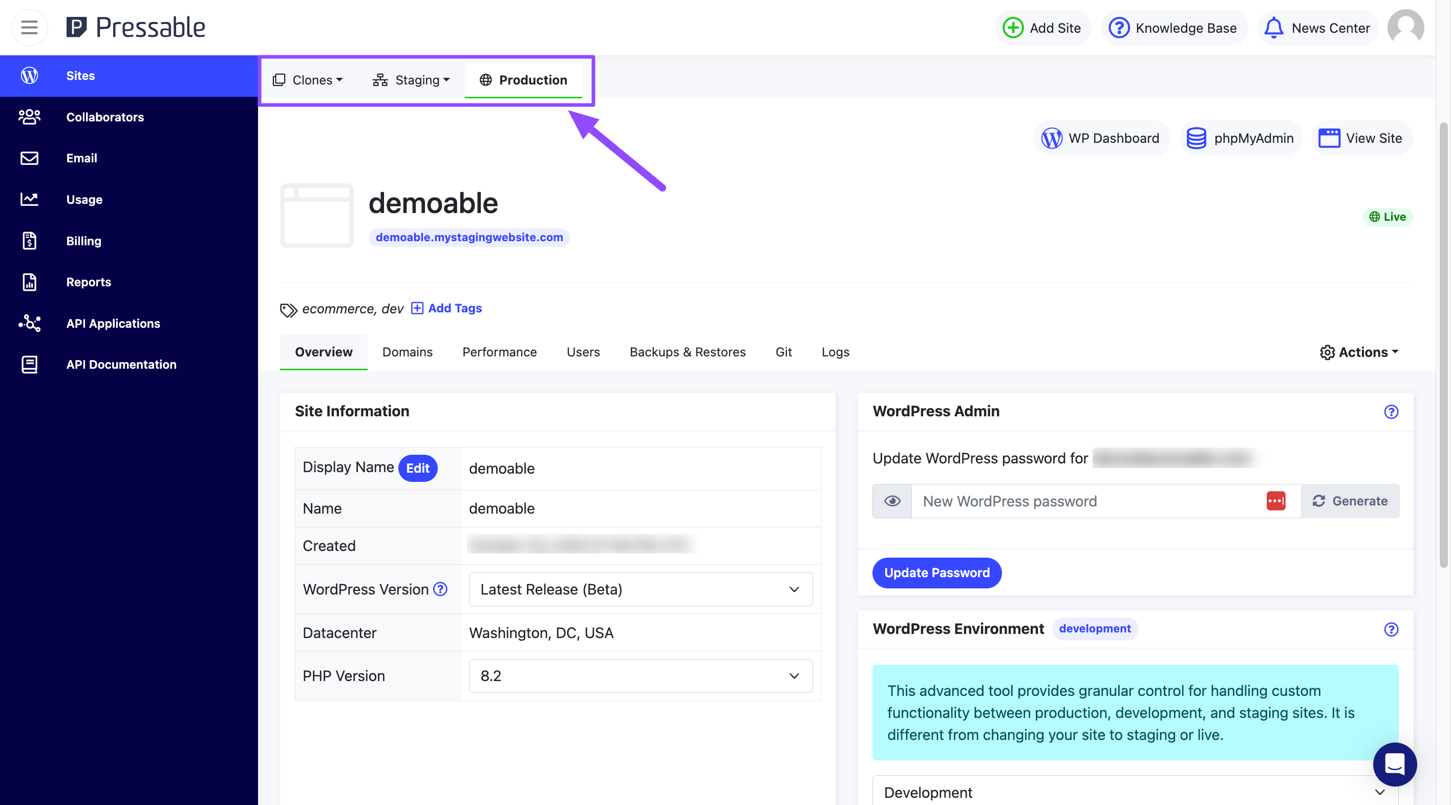 Introducing: Cross-Site Restores and Improved Site Environment Access ...