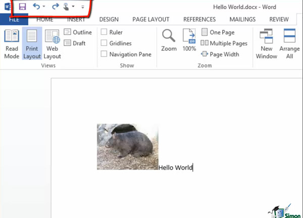 Microsoft Word Toolbar Lingsafas