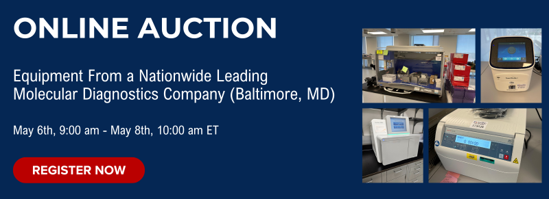 Used Laboratory Auction: Pharmaceutical & Scientific Equipment ...