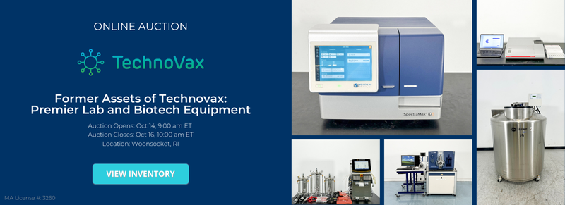 Used Laboratory Auction: Pharmaceutical & Scientific Equipment ...