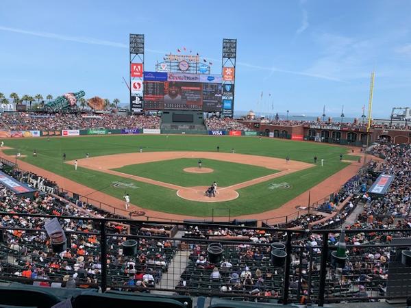 Two Incredible Third Row Club-Level Seats Right Behind the Plate! | San ...
