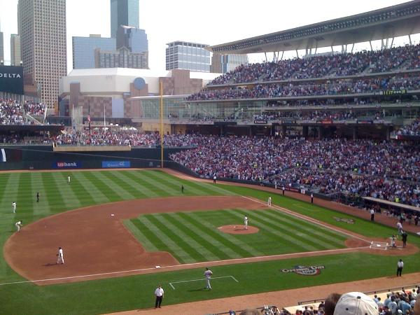 Legends/Delta 360 Club: Section Q, Row 4, Seat 7,8 | Minnesota Twins