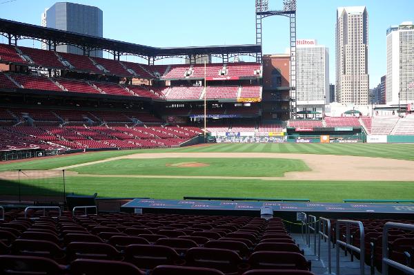 144 ROW 11 INFIELD FIELD BOX | St. Louis Cardinals