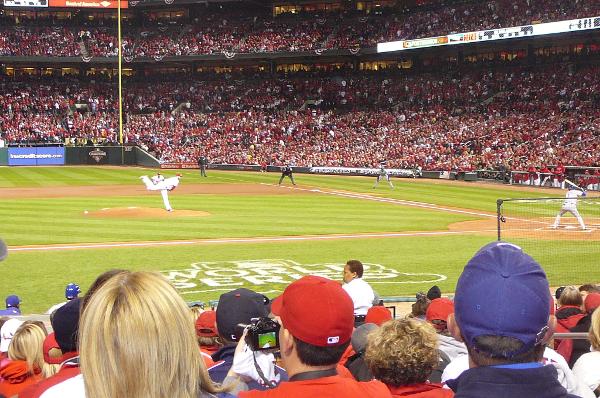 156 ROW 5 INFIELD FIELD BOX | St. Louis Cardinals