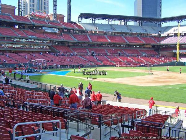 First Base Field Box 139 Row 1 | St. Louis Cardinals