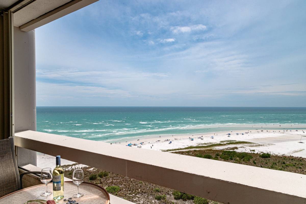 Siesta Key Vacation Rental | Unbeatable Ocean Views | 15th-Floor Siesta ...