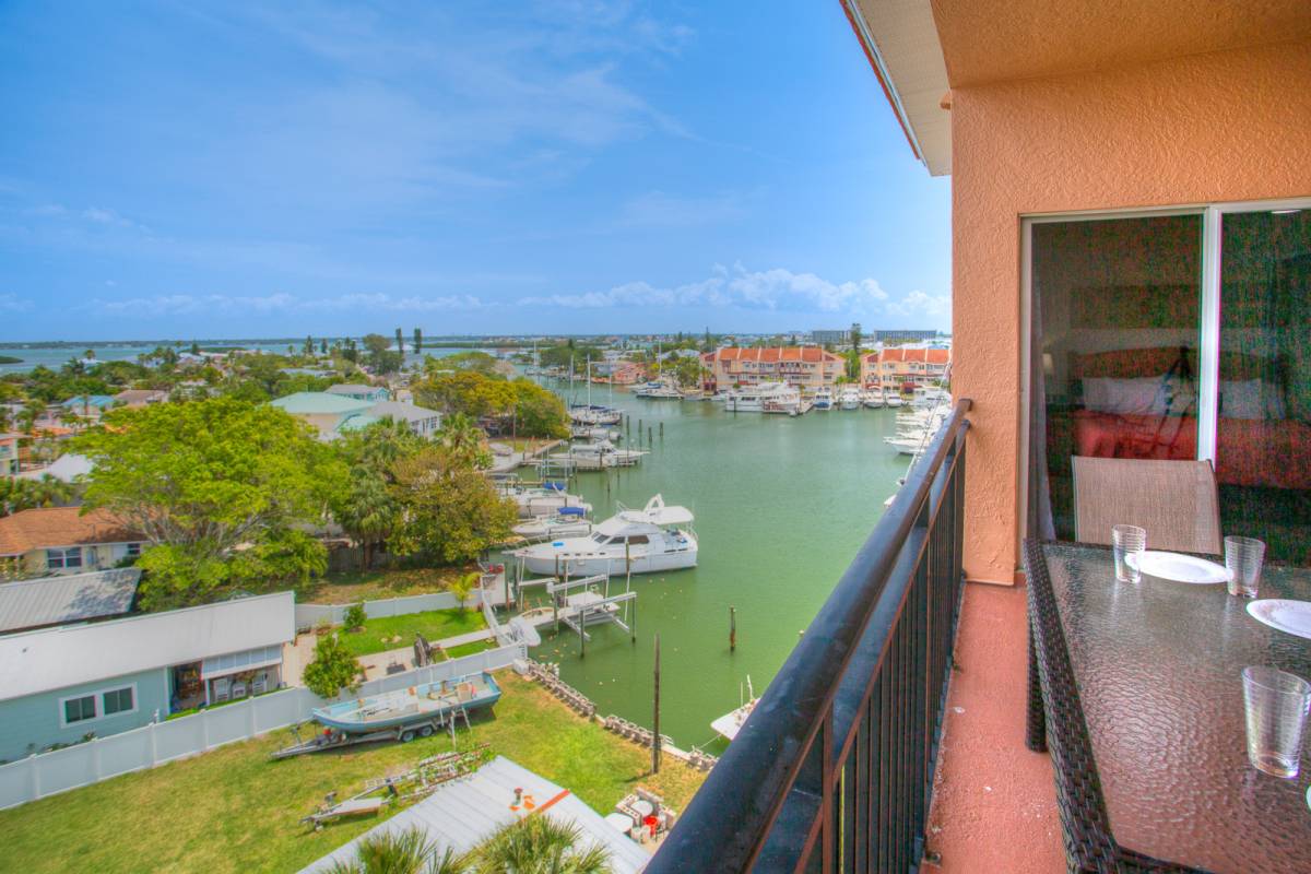 Madeira Beach Vacation Rental | Waterfront Top Unit w/ Marina. Across ...