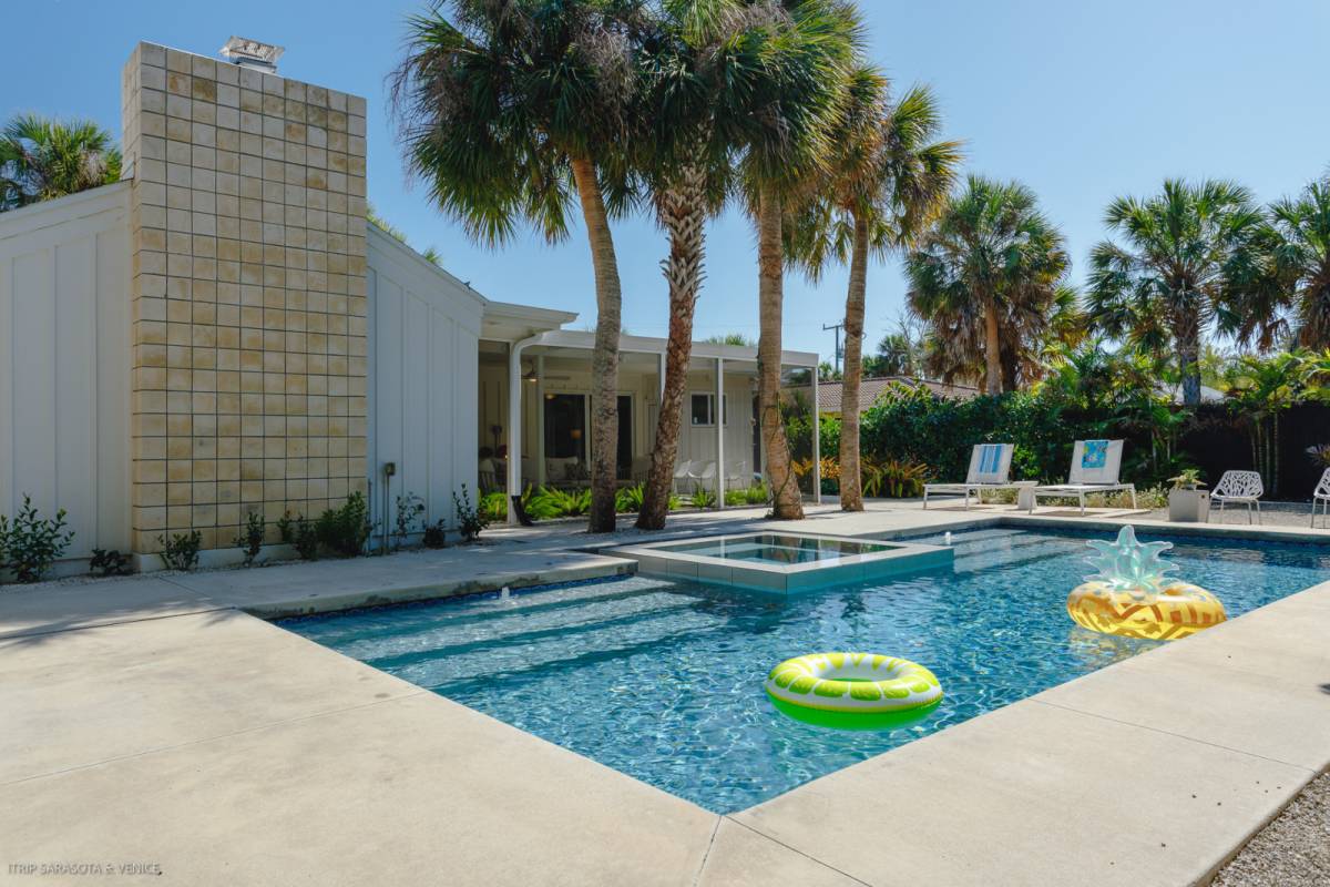 Siesta Key Vacation Rental | Pool Home w/ Spa, 3 King Beds, Lanais ...