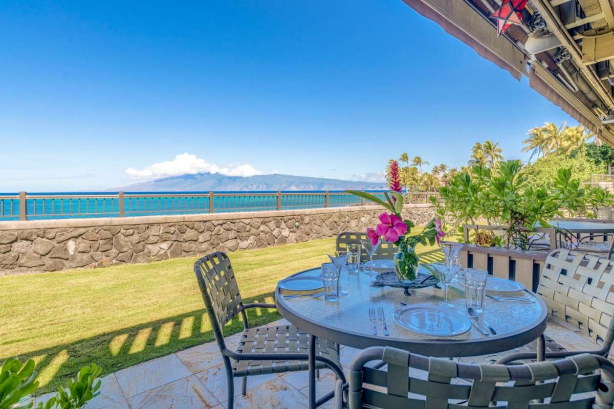 Kahana Vacation Rental | Kahana Sunset A8: “Sale” into Whale Season ...