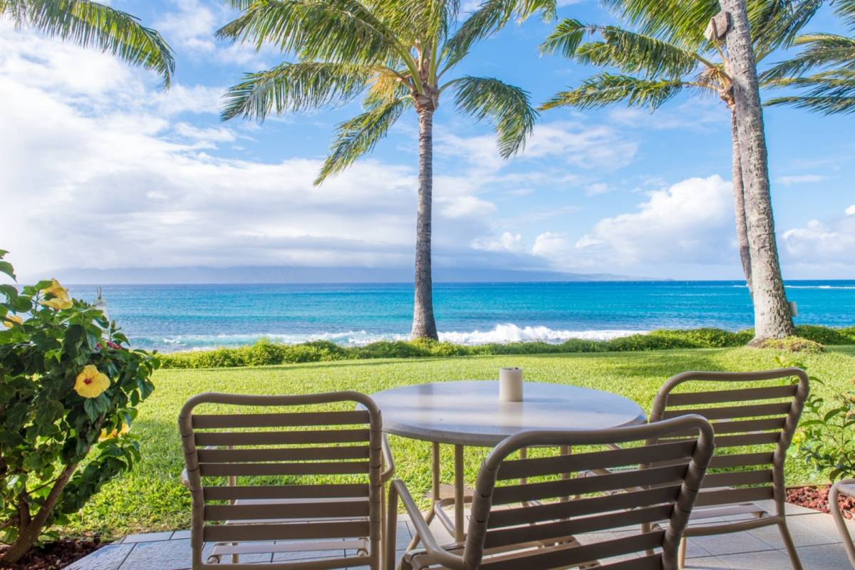 Napili Vacation Rental | Napili Shores I-173 - Direct Oceanfront ...