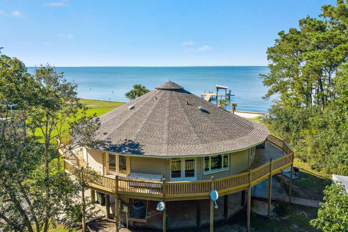 Gulf Shores Vacation Rental | Round House Retreat on the Bay | Home ...
