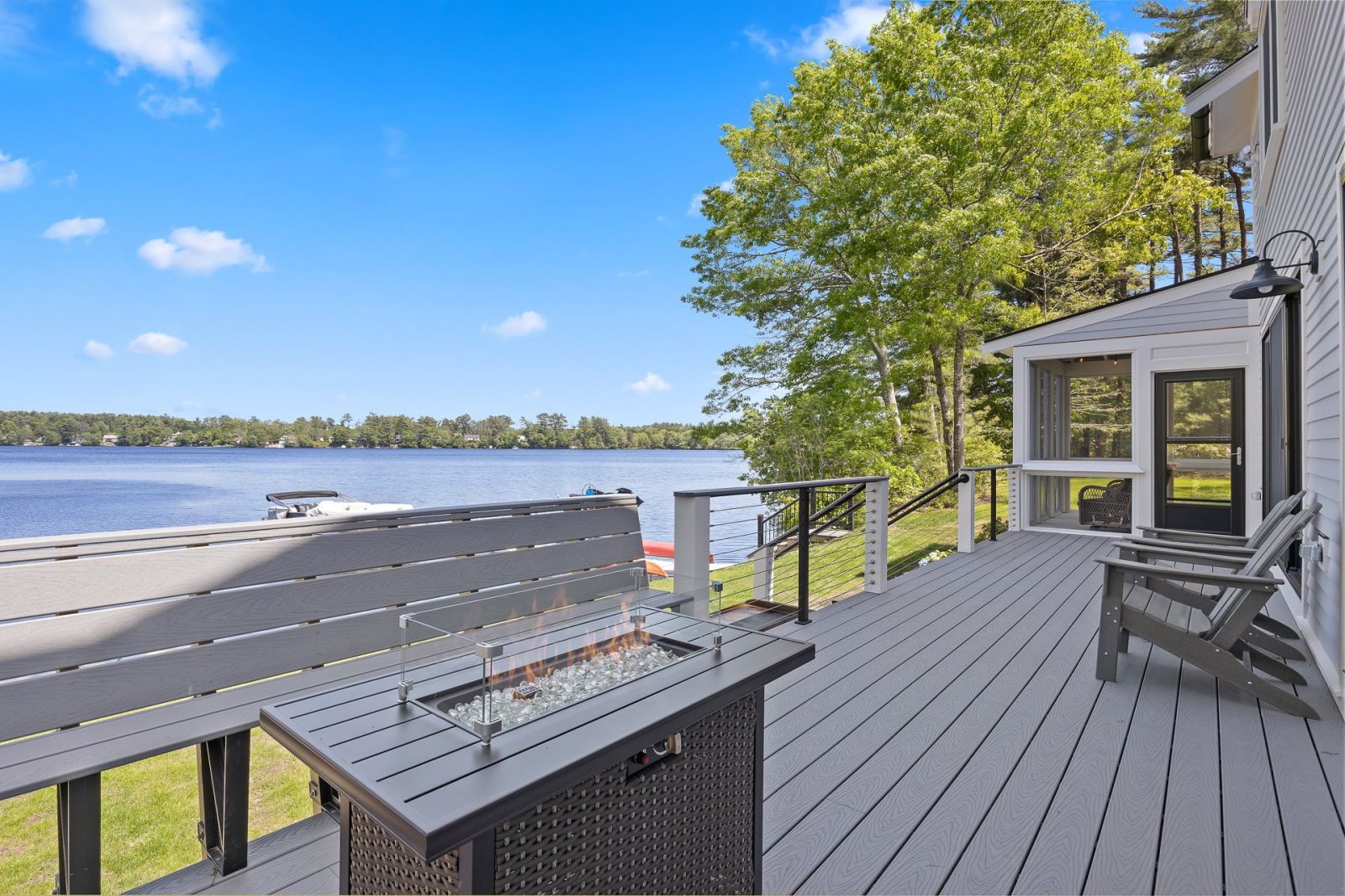 East Freetown Vacation Rental | Gorgeous Luxury Freetown Lakefront: Panoramic Views, Fire Pit ...