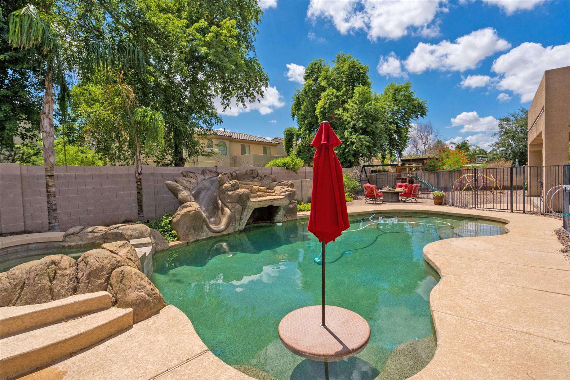 Gilbert Vacation Rental | Reduced Rates |Pool, Waterslide, Playground ...
